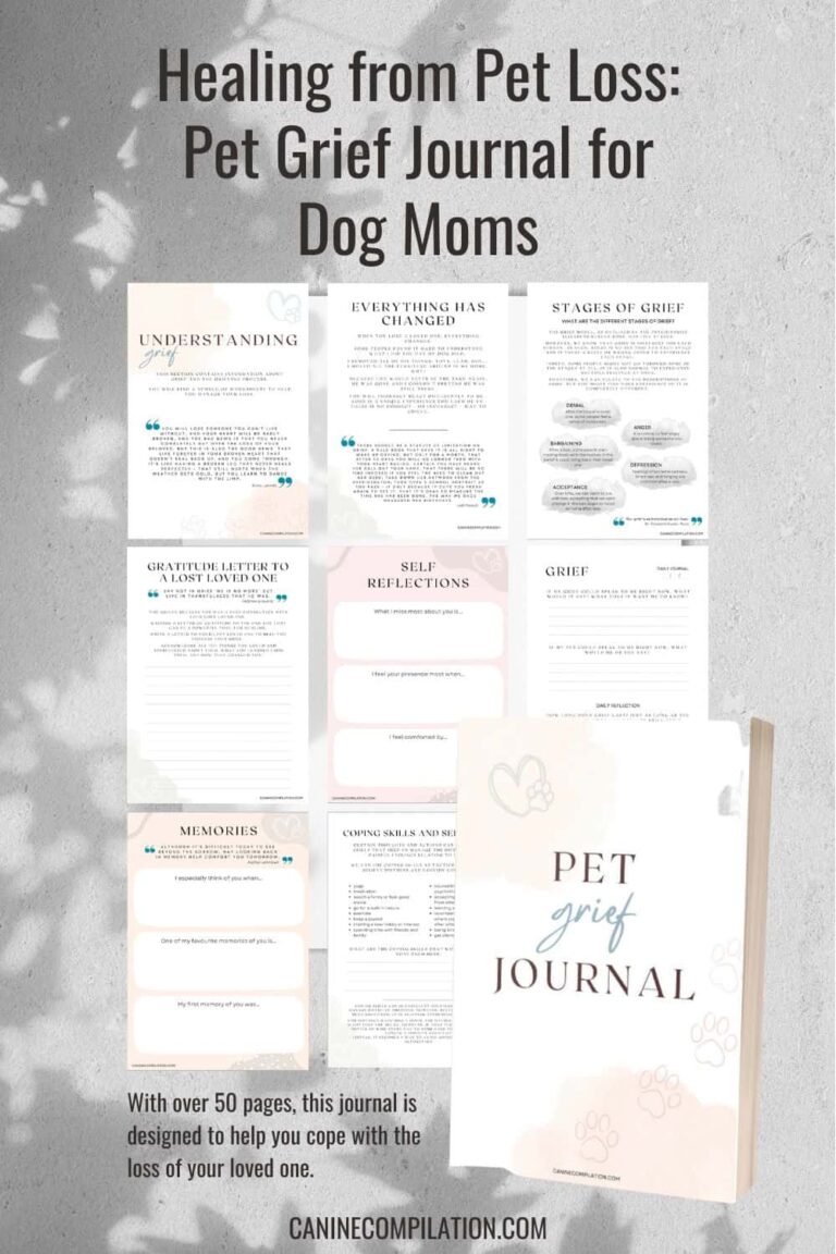 Pet Grief Journal - Canine Compilation